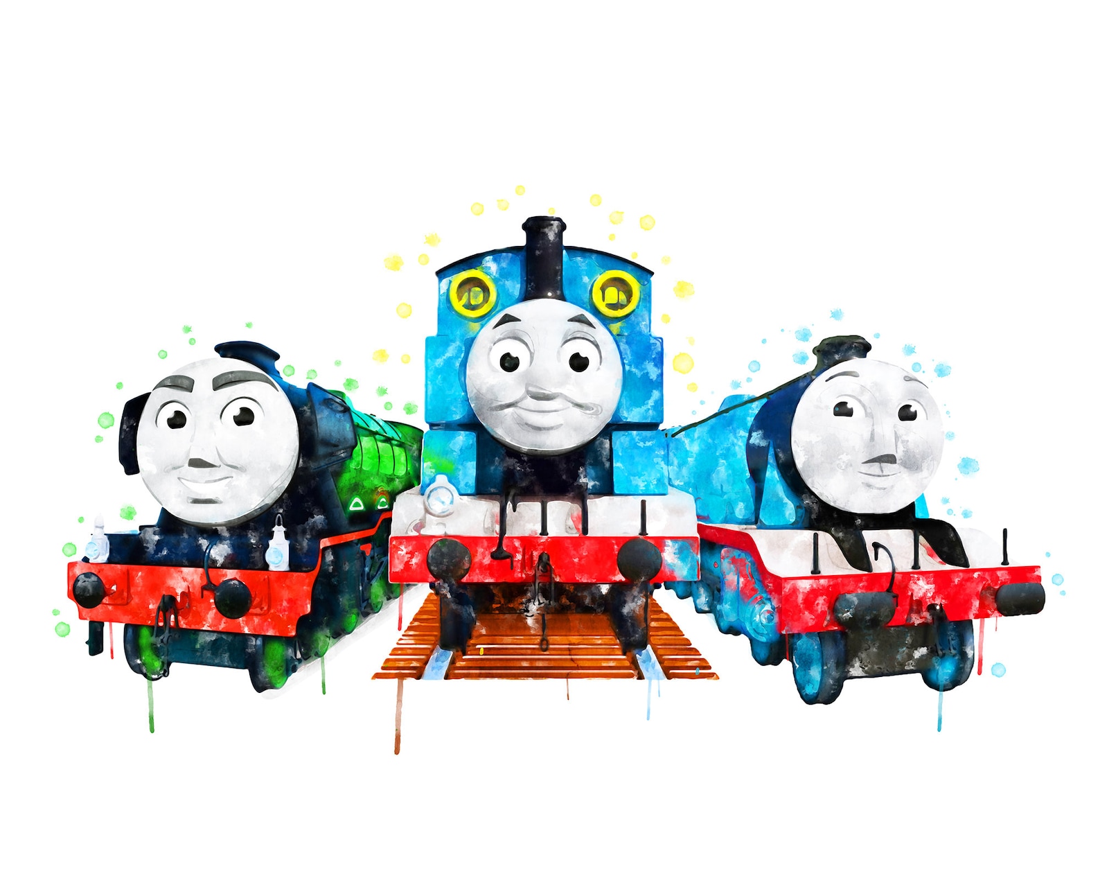 Thomas and Friends Art Print,thomas and Friends Printable Poster ...