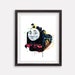Thomas and Friends Timothy Art Print Watercolor Poster Tank Engine ...