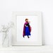 Frozen Anna Painting Art Prints Watercolor Printable Frozen - Etsy