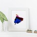 Frozen Anna Artwork Watercolor Printable Art Print Frozen Poster ...