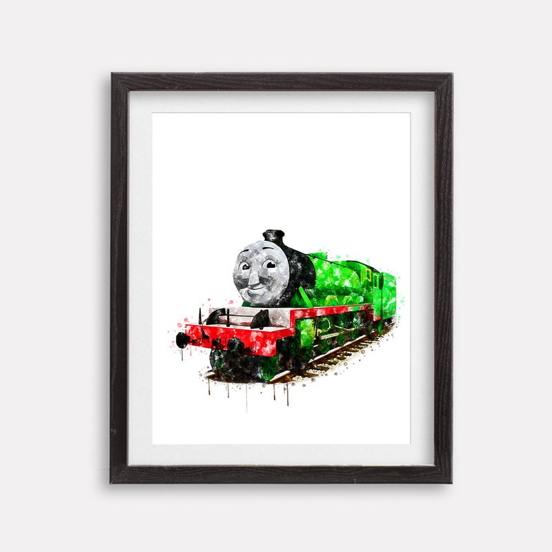 Thomas the Tank Engine Poster - Etsy