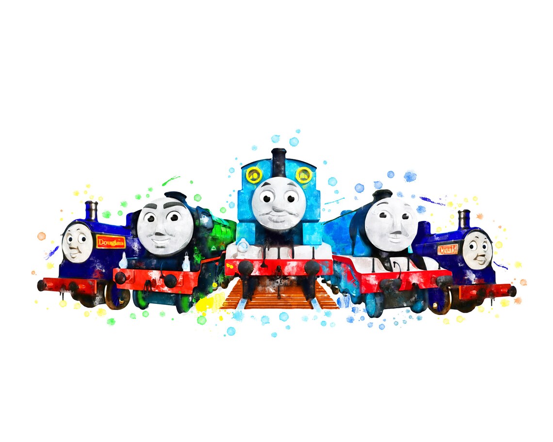 Thomas and Friends Art Printthomas and Friends Printable - Etsy