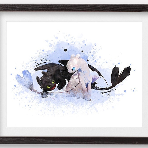 Night Fury Dragon - Etsy