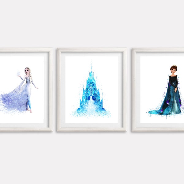 Frozen Wall Art - Etsy