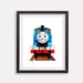 Thomas and Friends Print Thomas Poster Tank Engine Watercolor Thomas ...