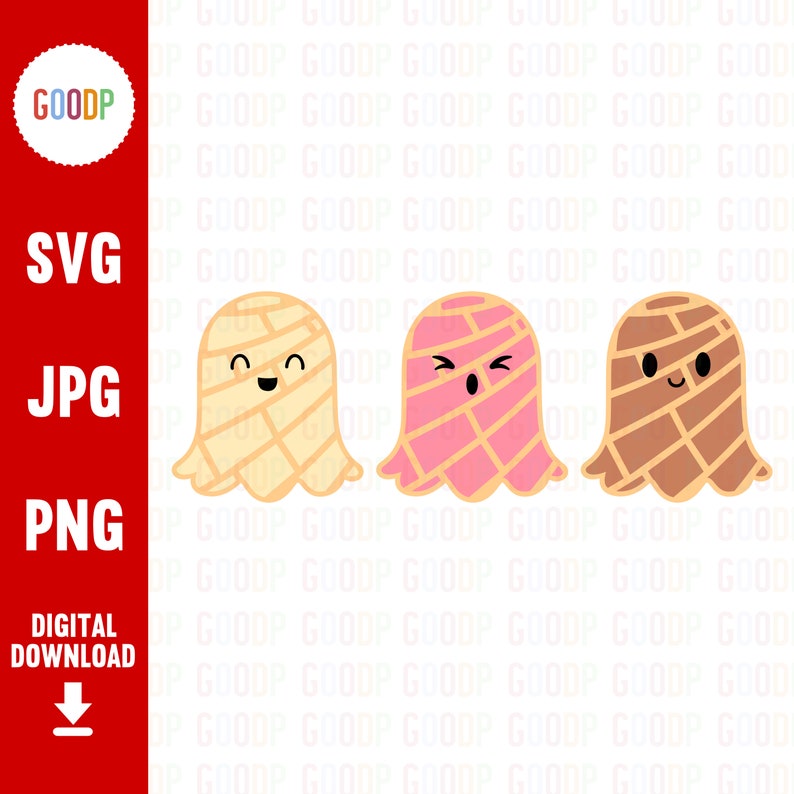 Spooky Conchas Spooky Season Png Ghost Png Halloween Png - Etsy