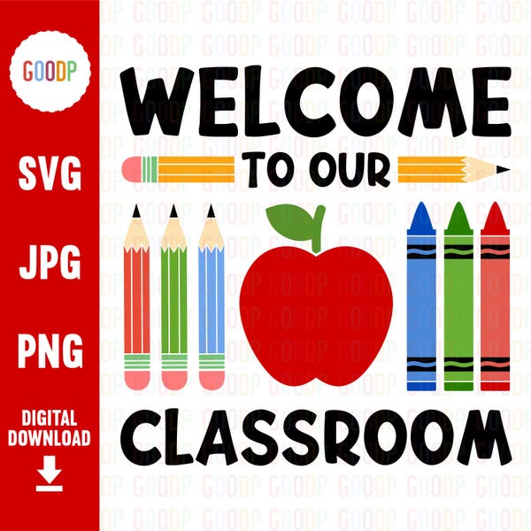 Classroom Svg - Etsy