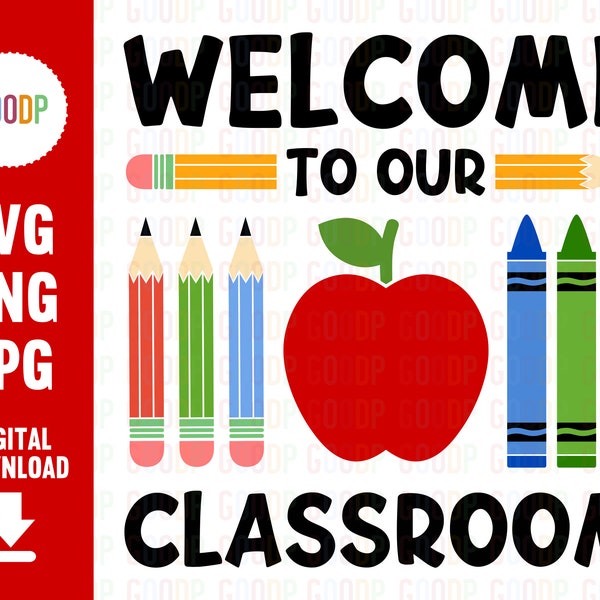 Classroom Svg - Etsy