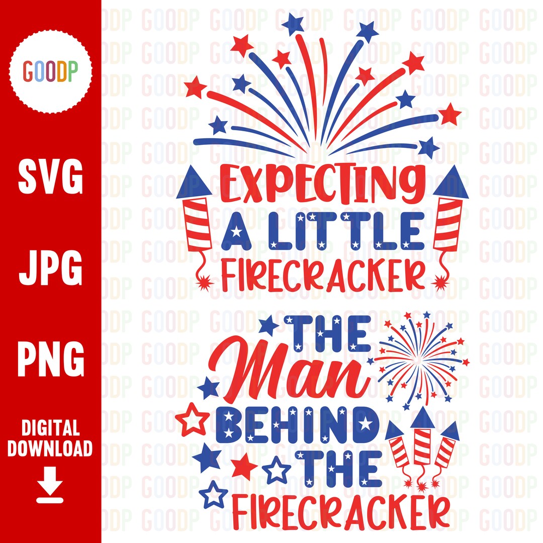 The Man Behind the Firecracker Png, Expecting A Little Firecracker Png ...