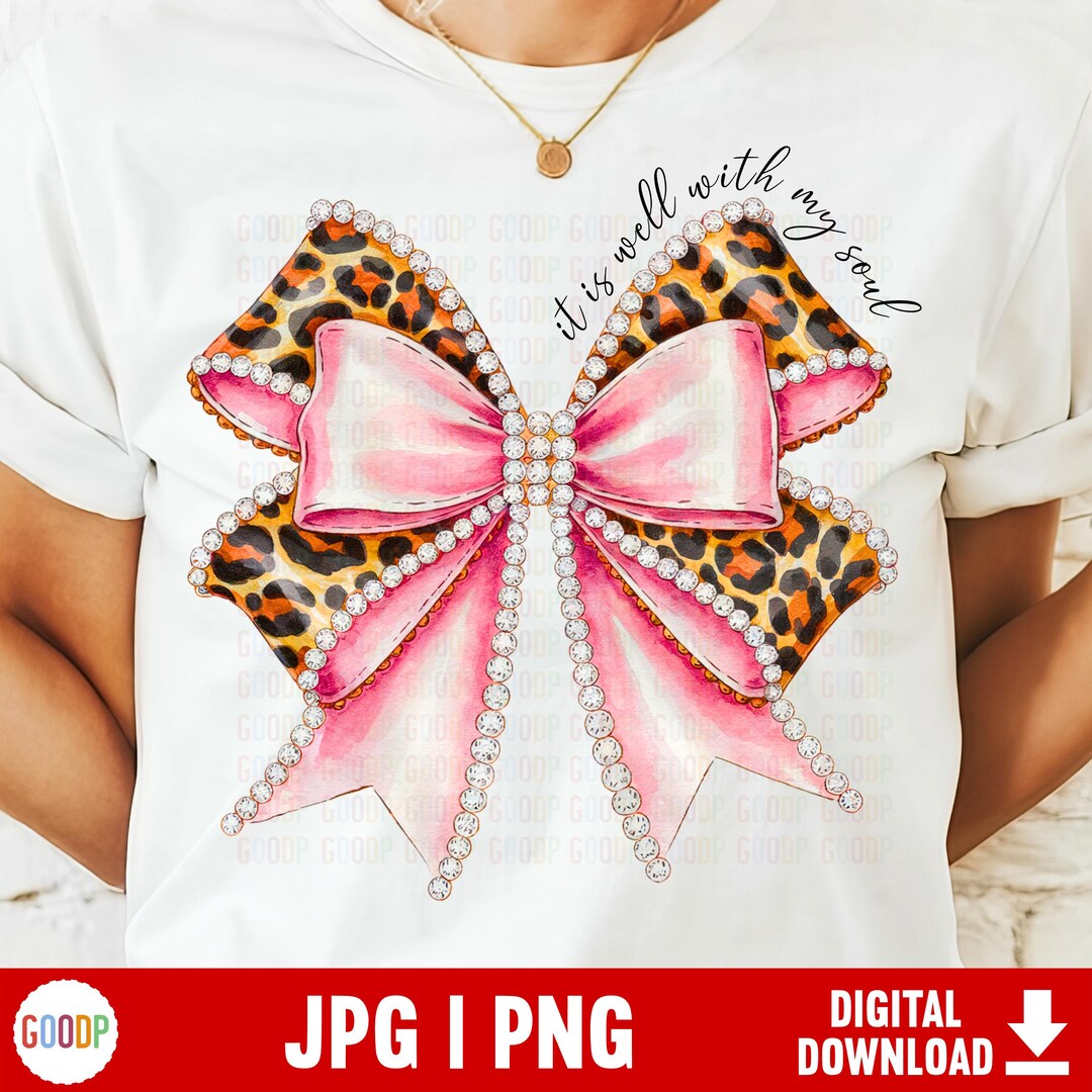 It is Well With My Soul Png, Leopard Bow Png, Christian Bow Png, Bible ...