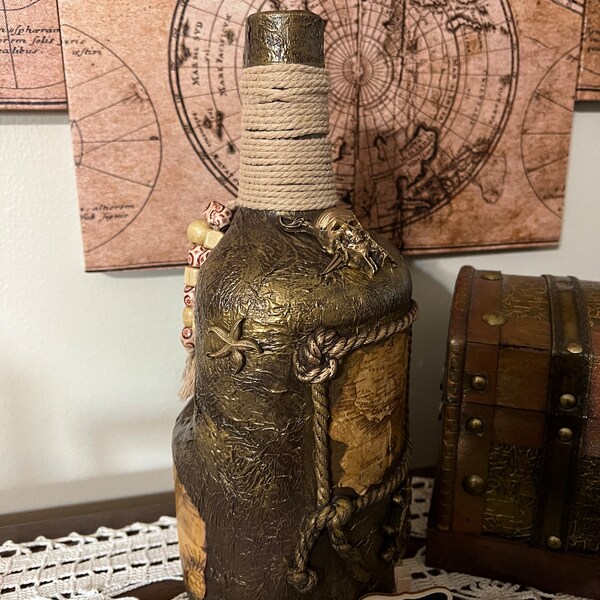 Pirate Rum Bottle - Etsy