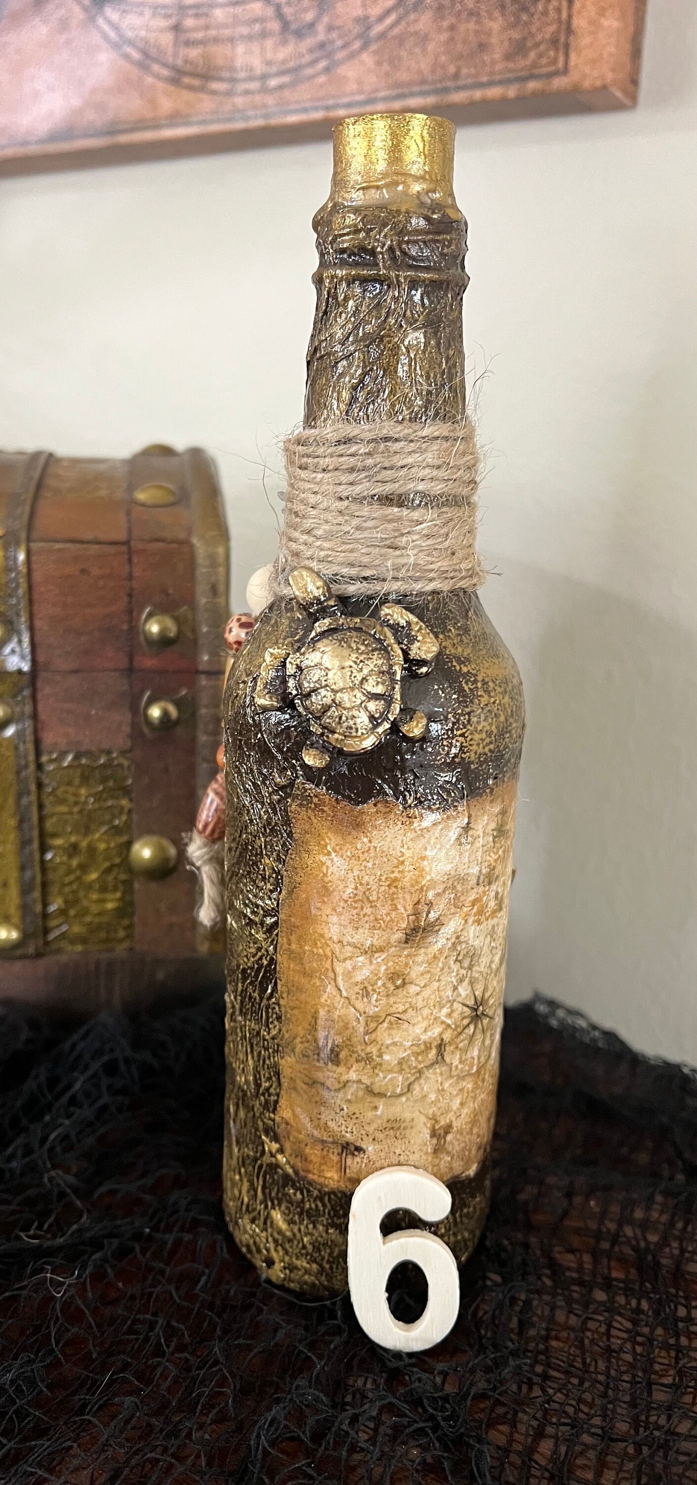 Small Pirate Bottle. Pirate Maps. Treasure Map. Christmas Gifts ...