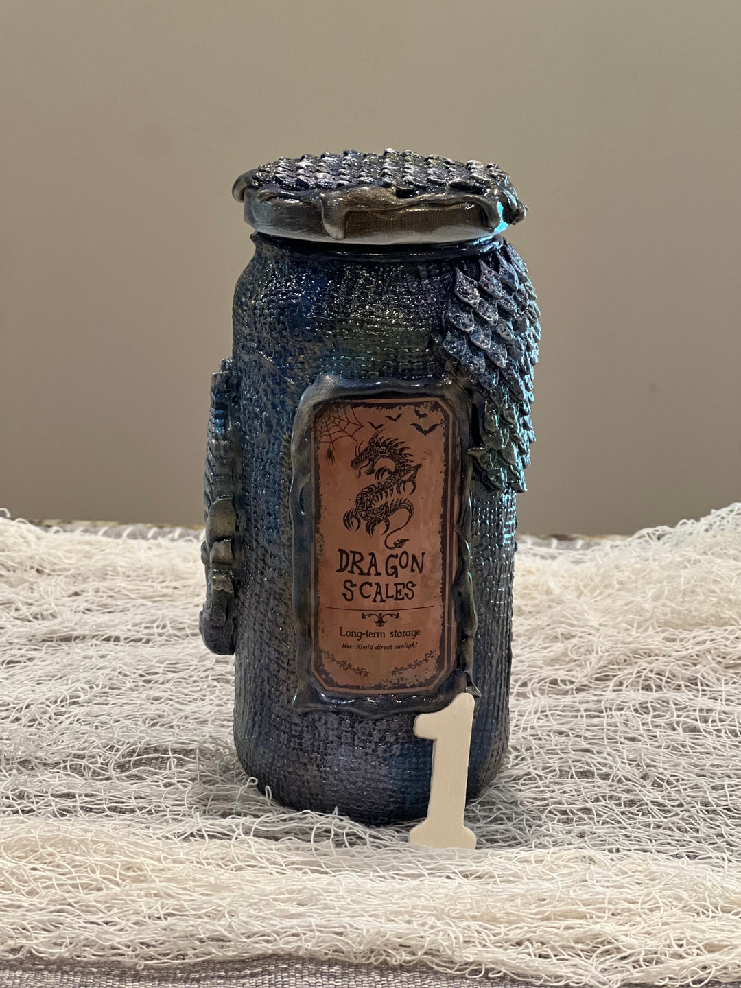 Halloween Potion Glass Bottles, Apothecary, Creepy, Spooky, Handmade ...