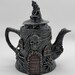 Haunted Teapot, Creepy Decor, Spooky, Handmade Decoration, Gothic Style ...