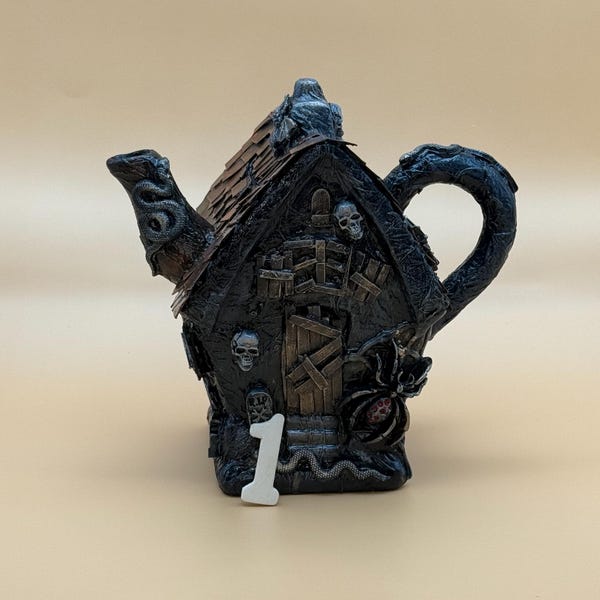 Halloween Teapot - Etsy