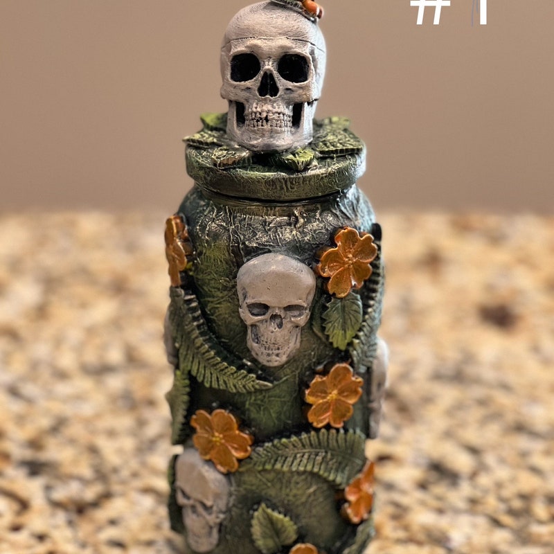 Skull Jar - Etsy