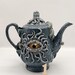 Haunted Teapot, Creepy Decor, Spooky, Handmade Decoration, Gothic Style ...