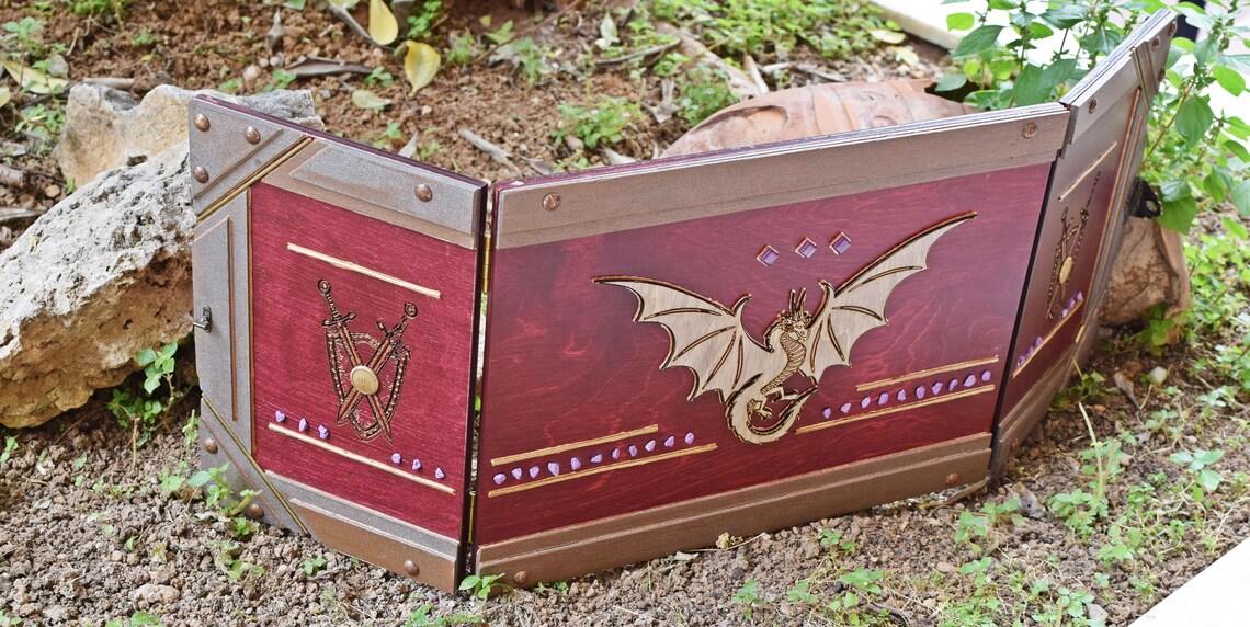 Customizable DnD DM Screen Dungeons and Dragons Dungeon | Etsy