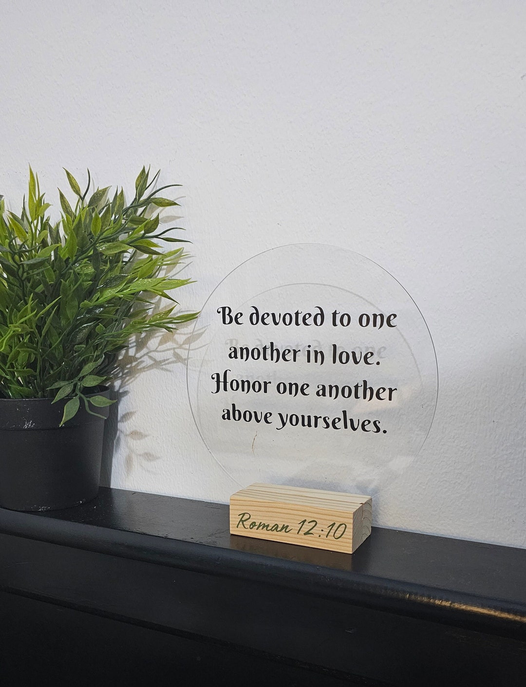 Bible Verse Plaques Custom Bible Verse Plaques Custom - Etsy