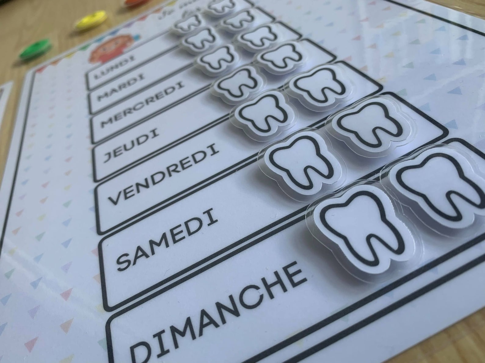 Tableau brossage des dents Apprentissage à la maison | Etsy