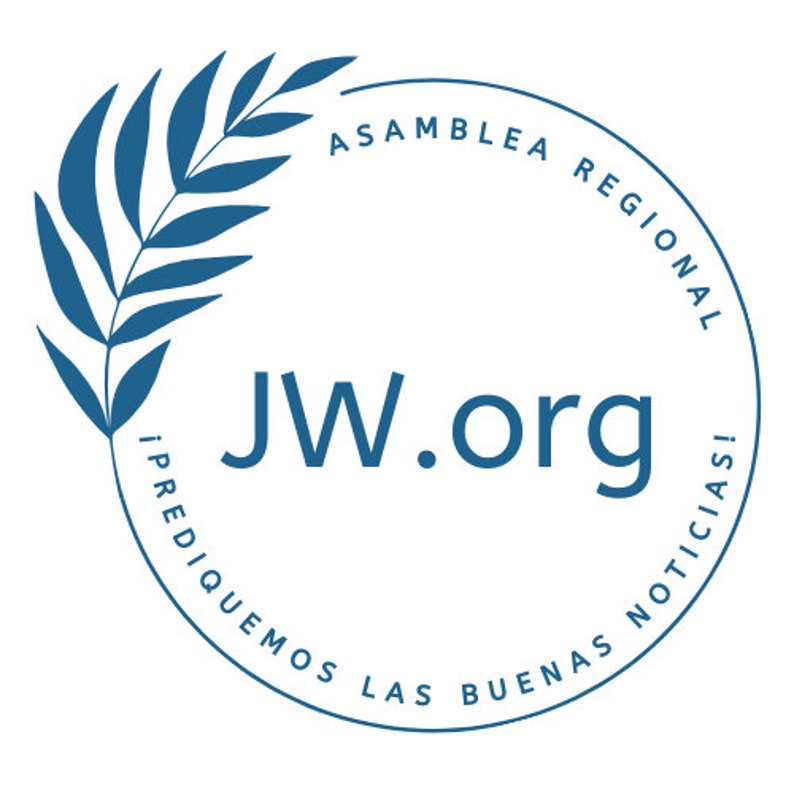 IMPRIMIBLE JW Asamblea Regional Etiqueta Redonda round Label 2024 - Etsy