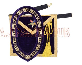 Masonic Apron Set | Etsy