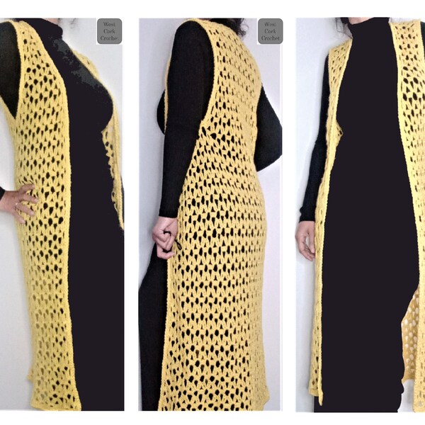 Sleeveless Duster - Etsy