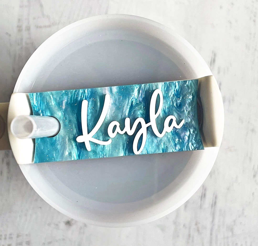 Tumbler Name Plate, Water Cup Name Plate, Name Tag for Water Cup, Water ...