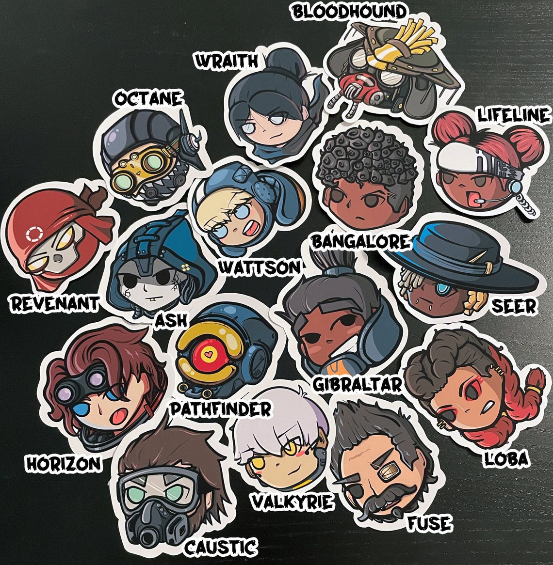Apex Stickers Weatherproof Matte Glossy Die Cut Sticker - Etsy