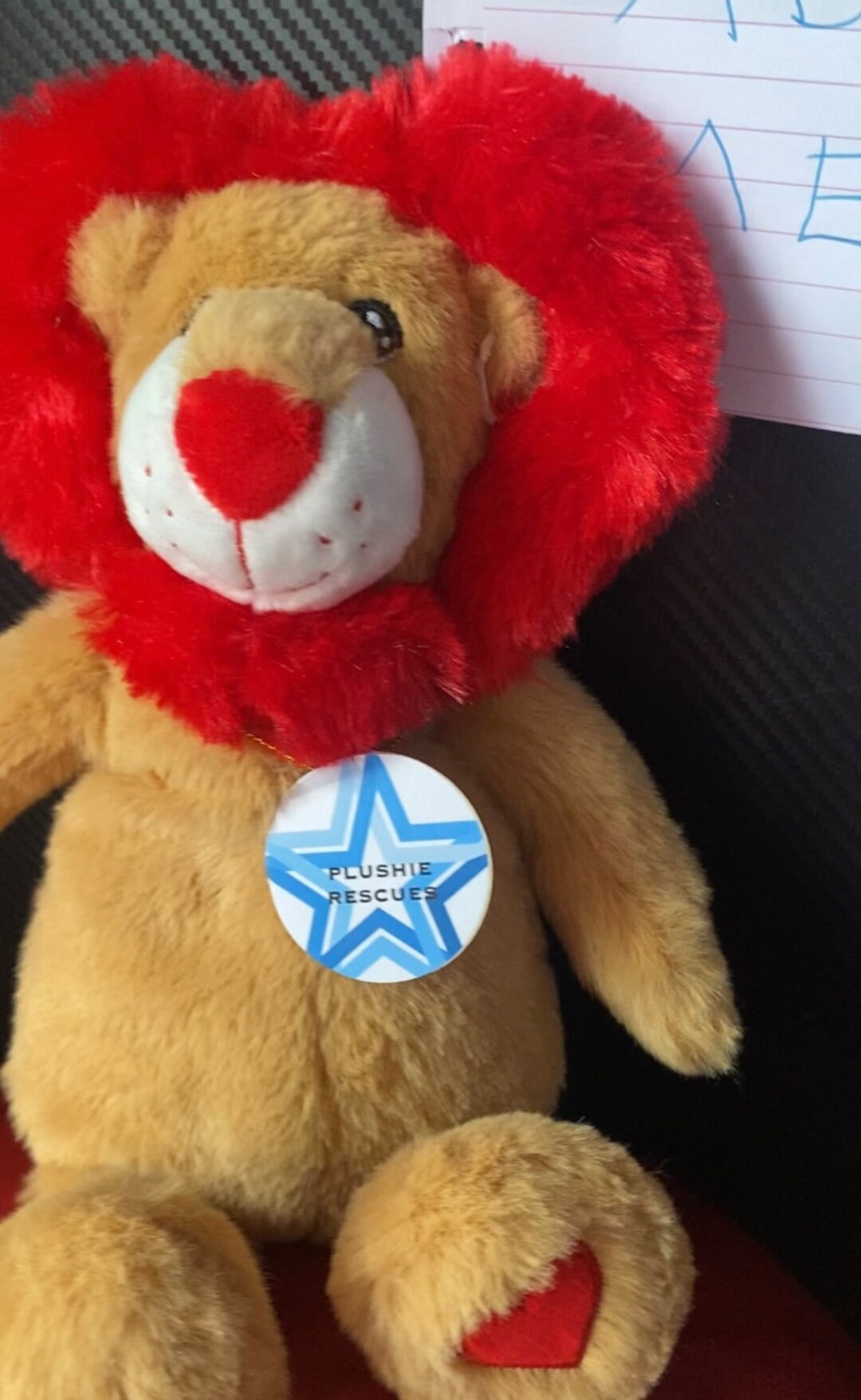 Lionheart the Lion. Plushie Rescues. Stuffed Animals. Soft Toys. Toy ...