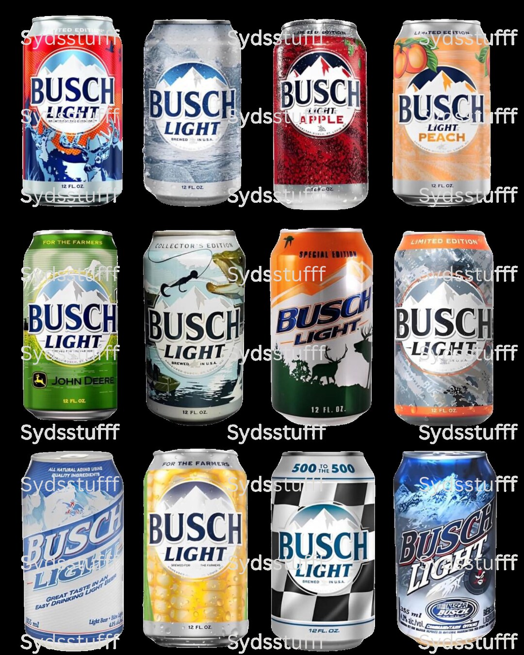 Busch Light Cans PNG - Etsy UK
