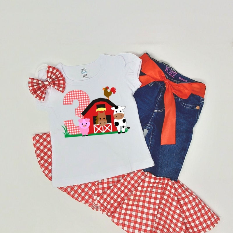 Barnyard Party Outfit - Etsy