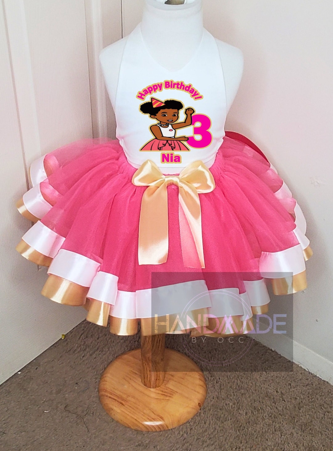 3RD BIRTHDAY OUTFIT - Personalized Birthday Outfit, Tutu Skirt Set With ...