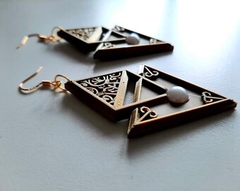 3d Printed Earrings | Etsy UK