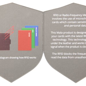 Leather Cat & Mouse Large Tri Fold Purse Pink, Coin and Card Holder ...