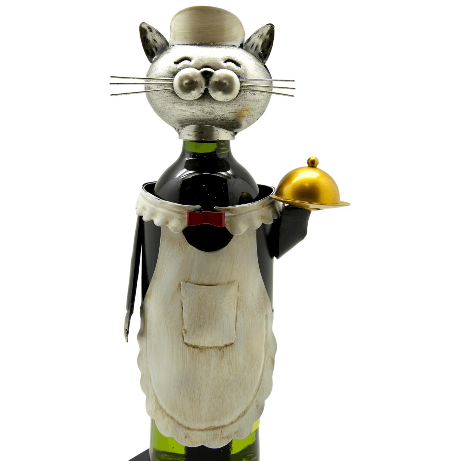 Waitress Cat Wine Bottle Holder Cat Lovers Wine Holder Cat - Etsy UK