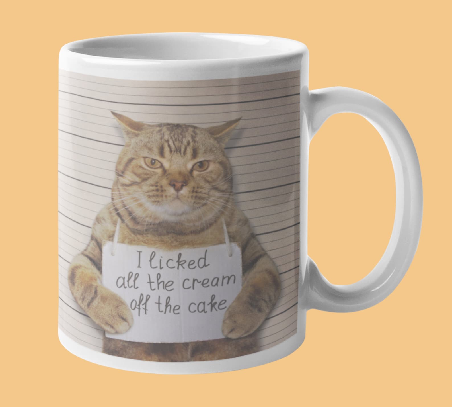 Funny Cat Themed Mug Cute Cat Mug Cat Lover Mug Funny - Etsy