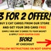Funny Whimsical Humorous Cat Card Funny Cat Artist Card Card - Etsy