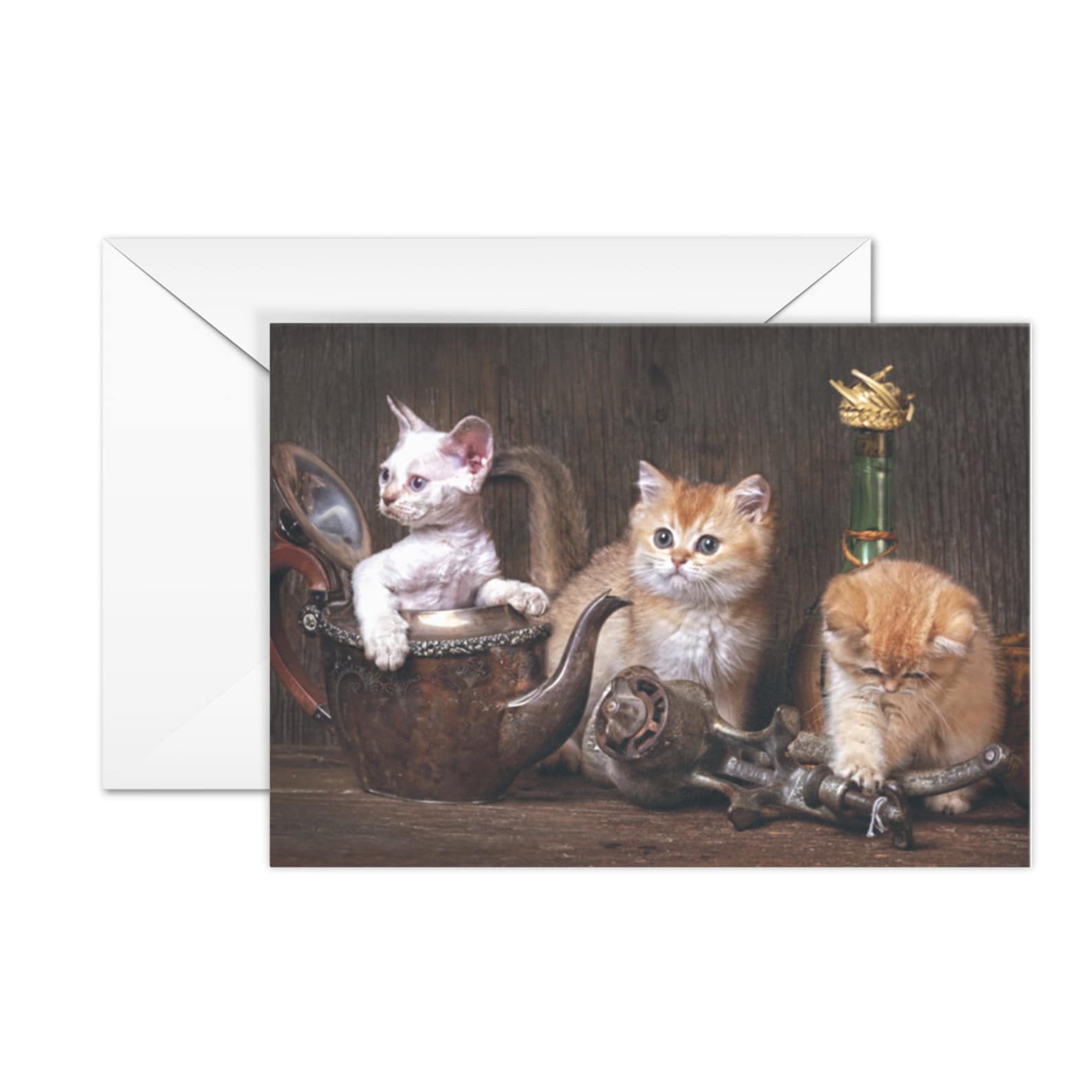 Vintage Cat Card Cute Kittens Card Kitten Lover Card - Etsy UK