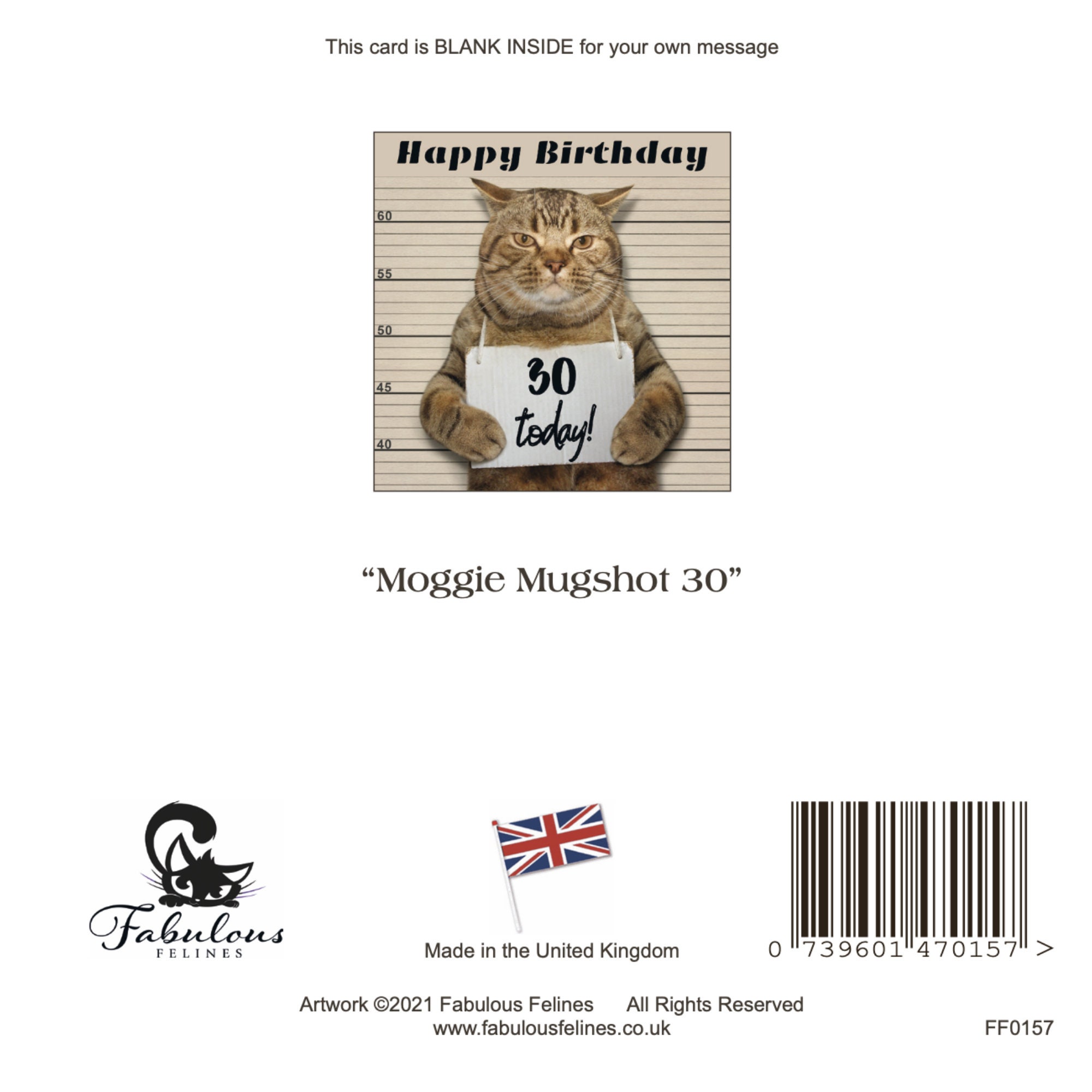 30th Birthday Card Funny Cat 30 Birthday Card Funny Cat - Etsy