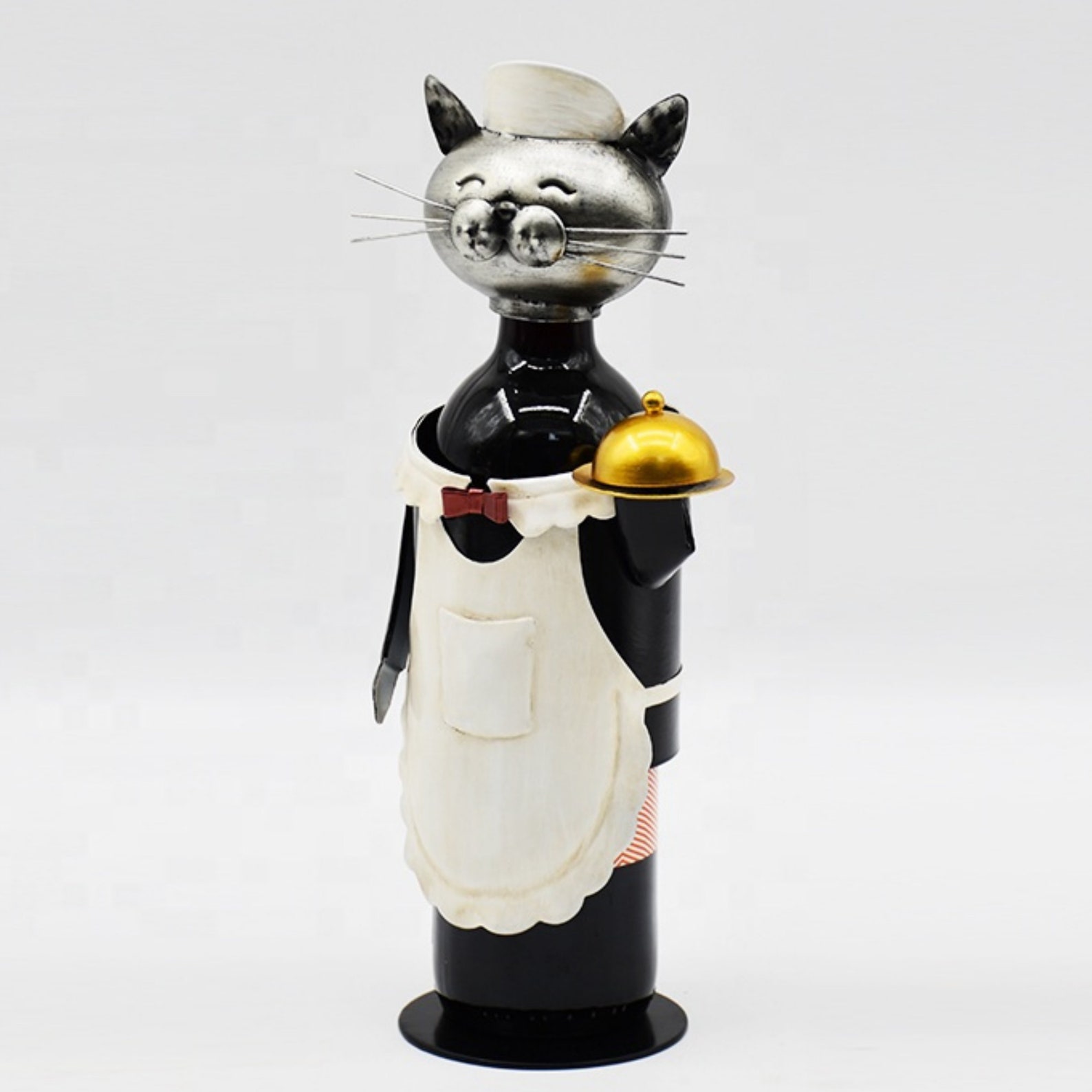 Waitress Cat Wine Bottle Holder Cat Lovers Wine Holder Cat - Etsy UK