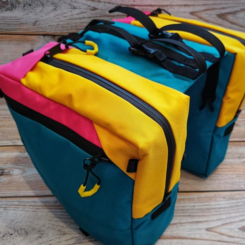 Bicycle Panniers Set - Etsy UK