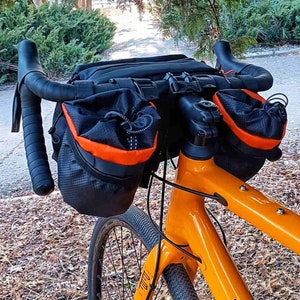 Handlebar Bag. Bike Accessory. Feed Bag Bike, Cycling Gifts, Bicycle ...