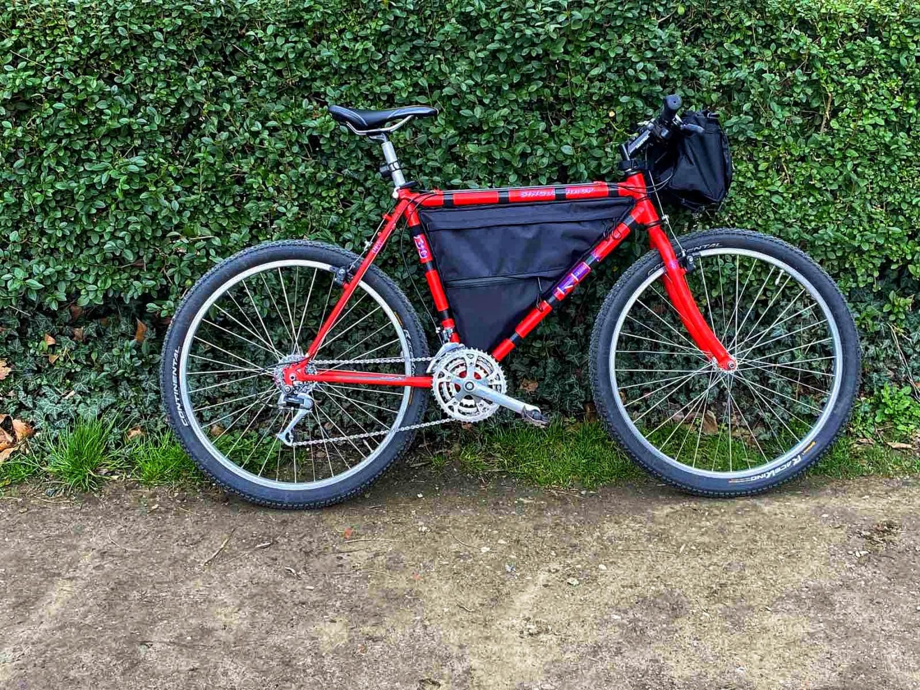 Custom Full Frame Bike Bag – Waterproof Bikepacking, Gravel Cycling ...