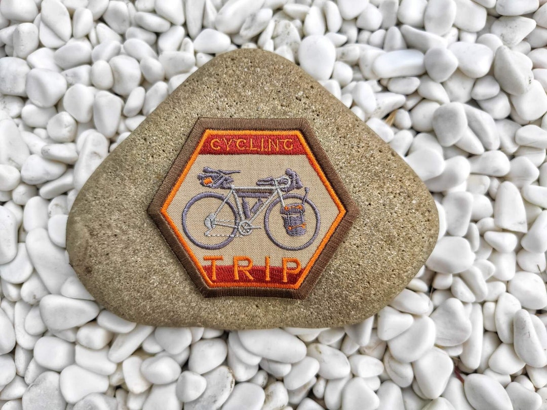 Bicycle Patch, Travel Patch, Bag Patch, Cycle Gifts, Bicycle ...