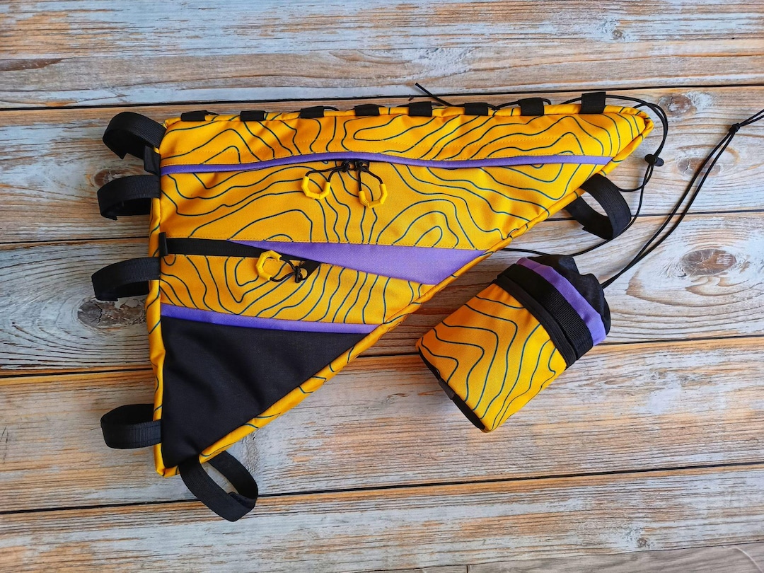 Frame Bag Custom Cycling Bag Feeder Bicycle Frame Bag | Lightweight ...