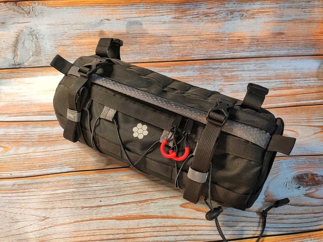 Bike Bag Cycling Trip Gear. Handlebar Bag сomfortable. Bicycle ...