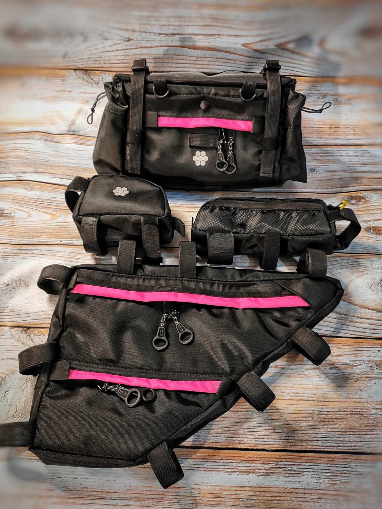 4-set Handlebar Cycling Bag Frame Bag Full Frame Bagsmall | Etsy