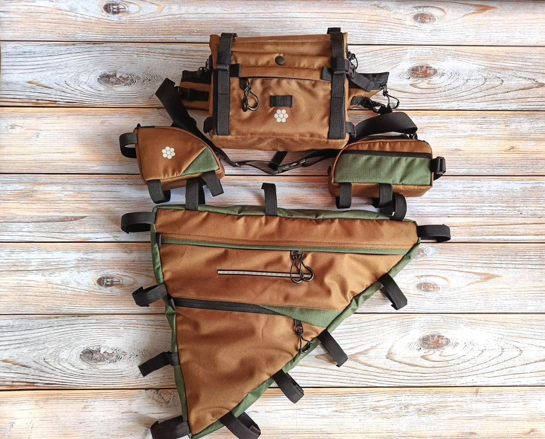 Classic Bicycle Bag| Cycling Bag Gift for Cyclist Set, (A Set of Bags ...