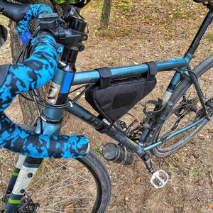 Bike Frame Bag, Small Bike Bag, Bikepack, Cycling Bag, Half Frame Bag ...